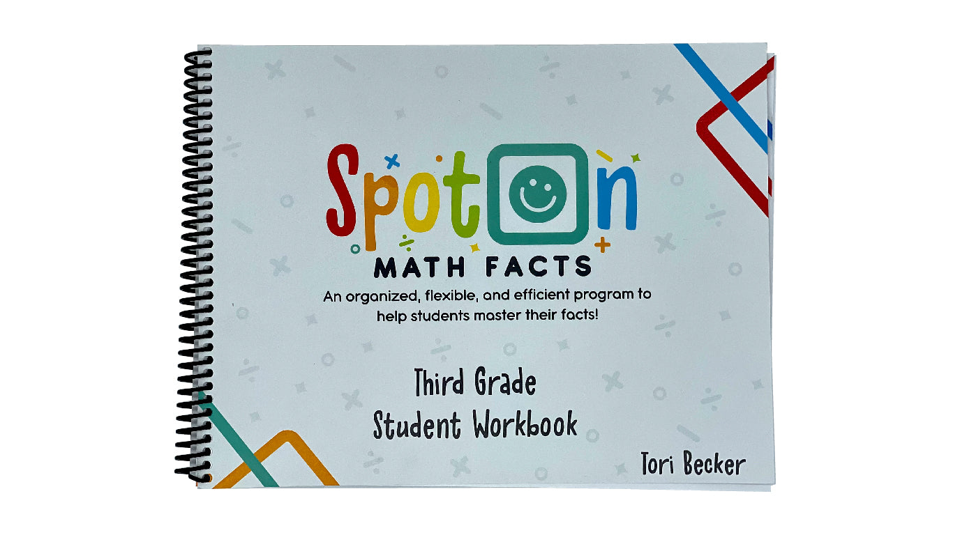 Third Grade Student Workbook – SpotOnMathFacts
